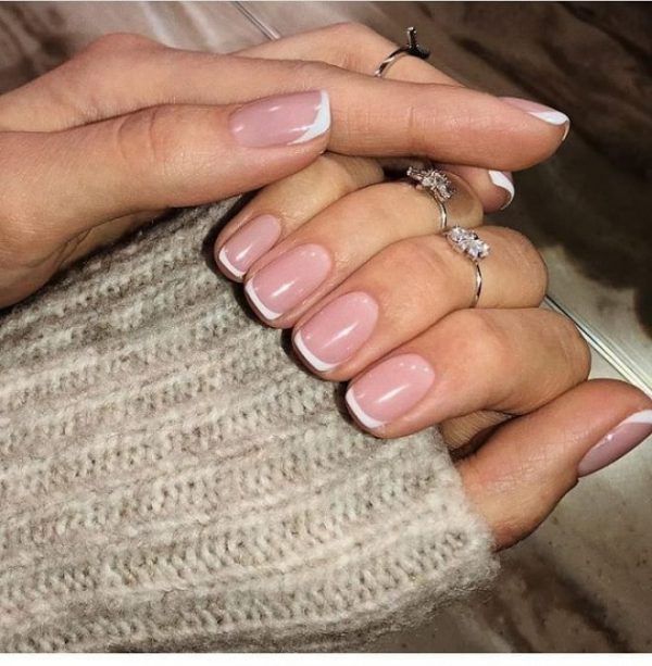 53 Stunning Modern French Manicure Ideas For 2023