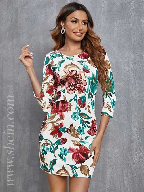 29 Stylish Floral Print Shein Dresses For Summer Season